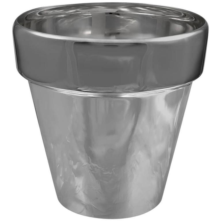 Tiffany and Co. Sterling Silver Flower Pot For Sale at 1stdibs