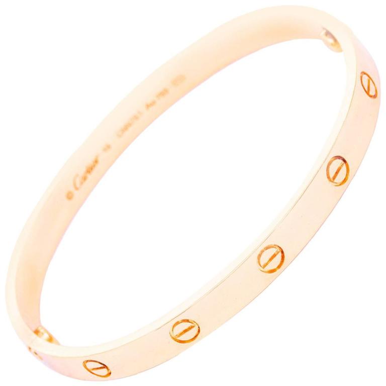 Cartier Love Bracelet Yellow Gold at 1stDibs | cartier love bracelet ...