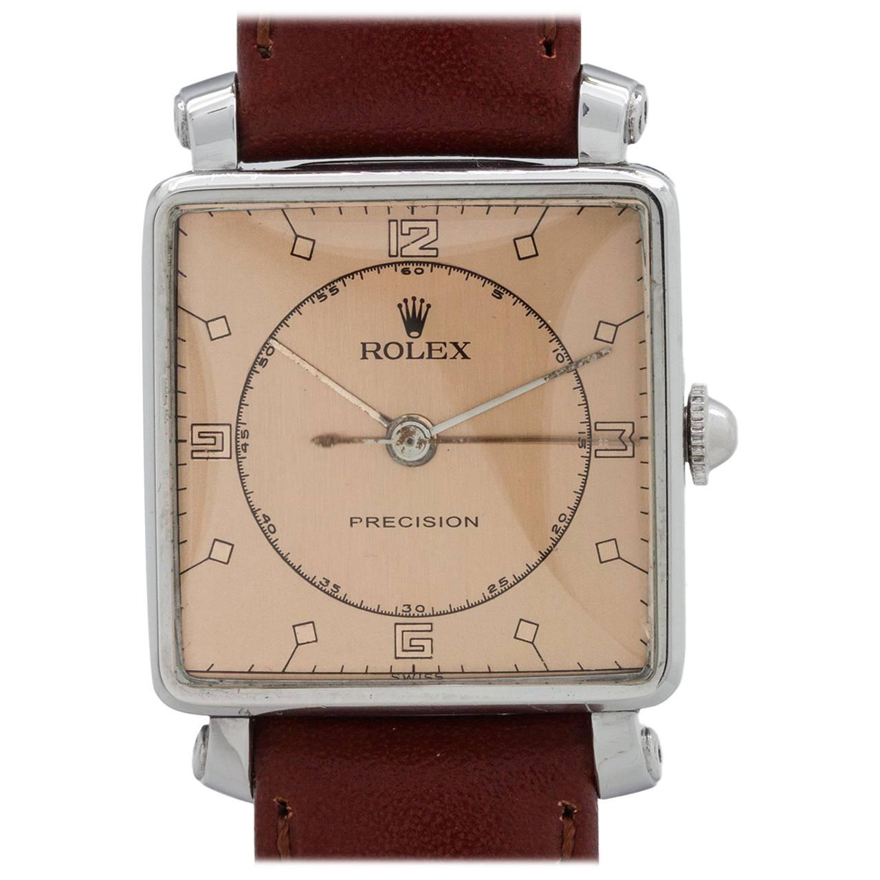 Rolex Dress Model Stainless Steel Ref 4031, circa 1940s at 1stDibs