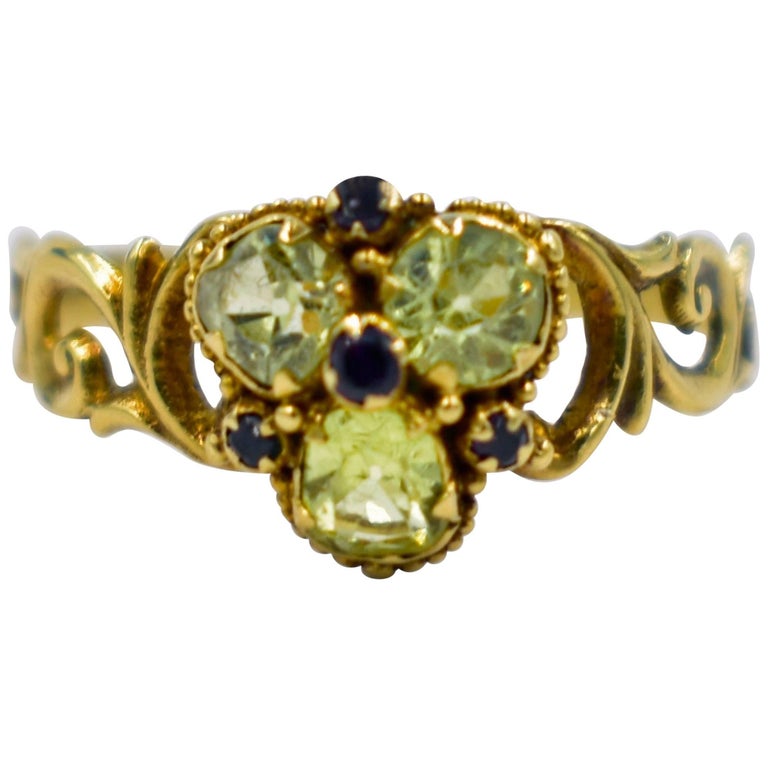 Antique Chrysoberyl Ring at 1stDibs