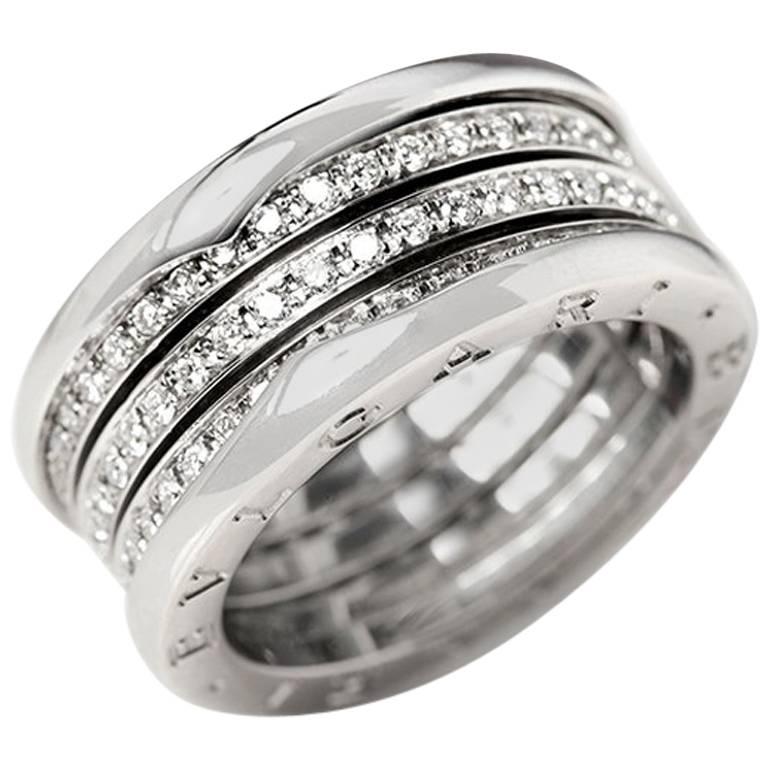 Bulgari Diamond Gold B.Zero One Ring at 1stDibs | bulgari ring with ...