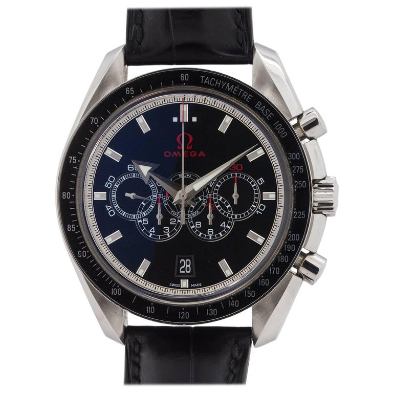 Omega Stainless Steel Speedmaster Olympics Collection, circa 2016 at ...