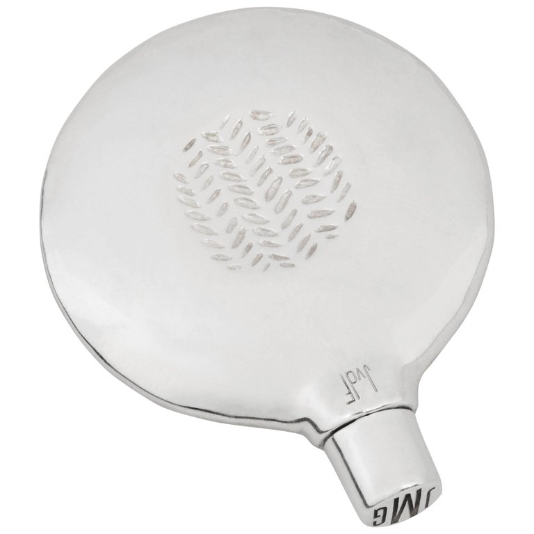 JvdF Sterling Silver Perfume Flask For Sale at 1stDibs