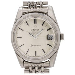 Omega Stainless Steel Gilt Dial Roman Numerals Wristwatch Ref 2900 at ...