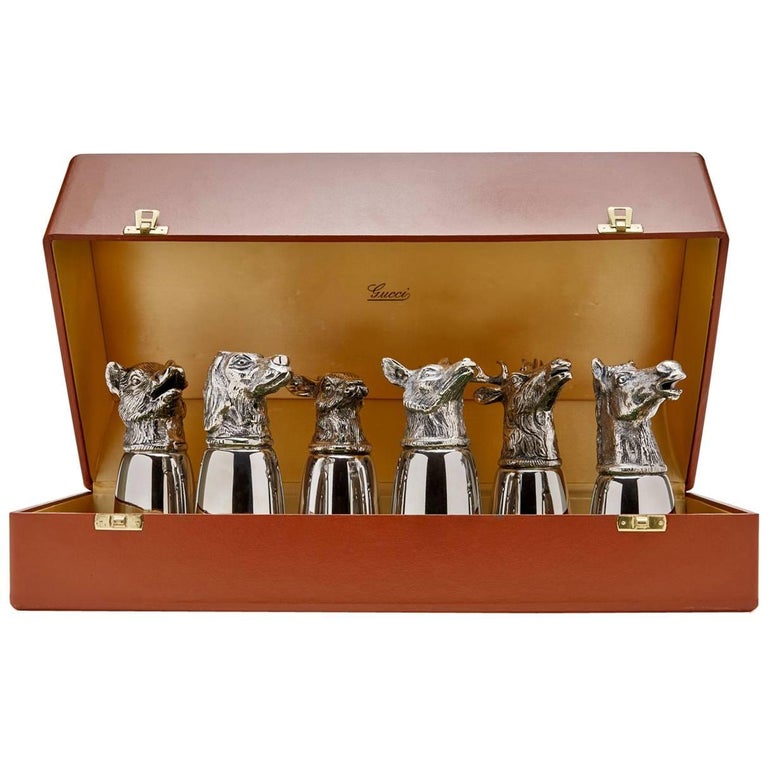 Gucci Stirrup Six-Piece Cup Set at 1stDibs