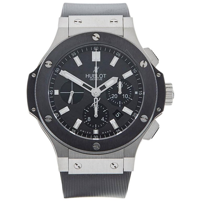 Hublot Stainless Steel Big Bang Automatic Wristwatch, 2013 at 1stDibs