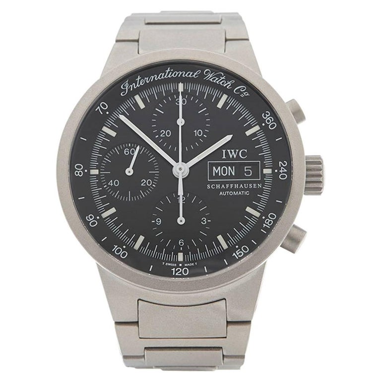 IWC Titanium Aquatimer Automatic Wristwatch Ref IW370703, 2000s at 1stDibs