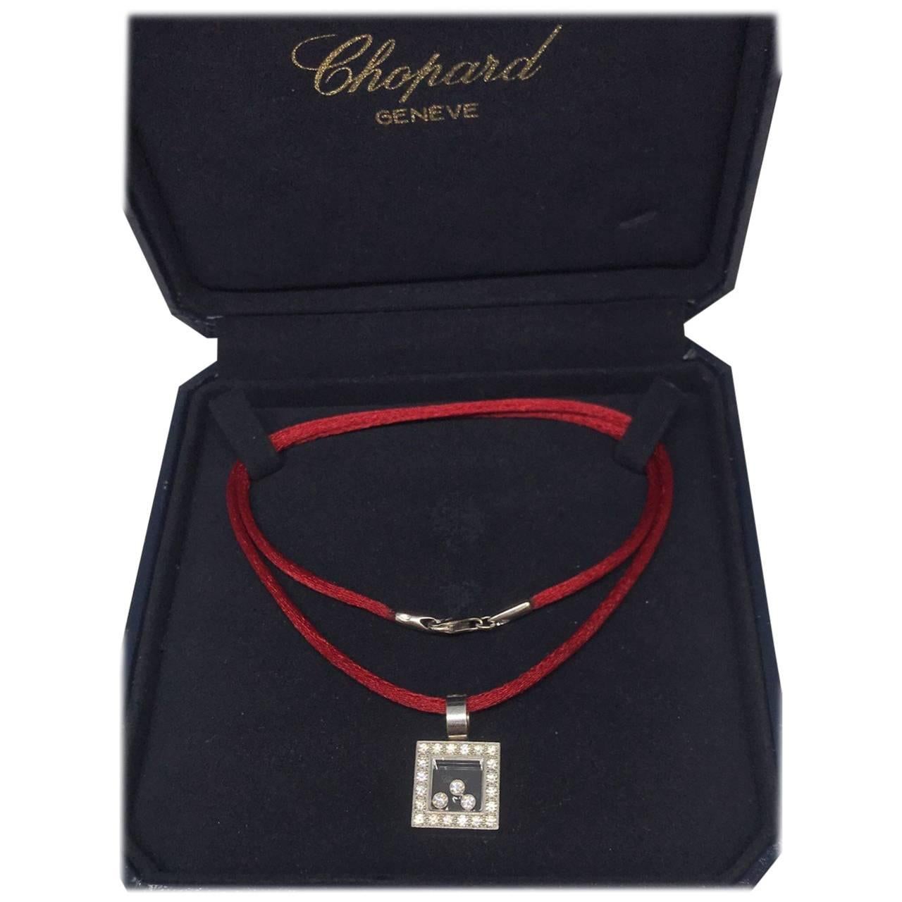 Chopard Happy Diamond, Iconic Pendant For Sale at 1stDibs