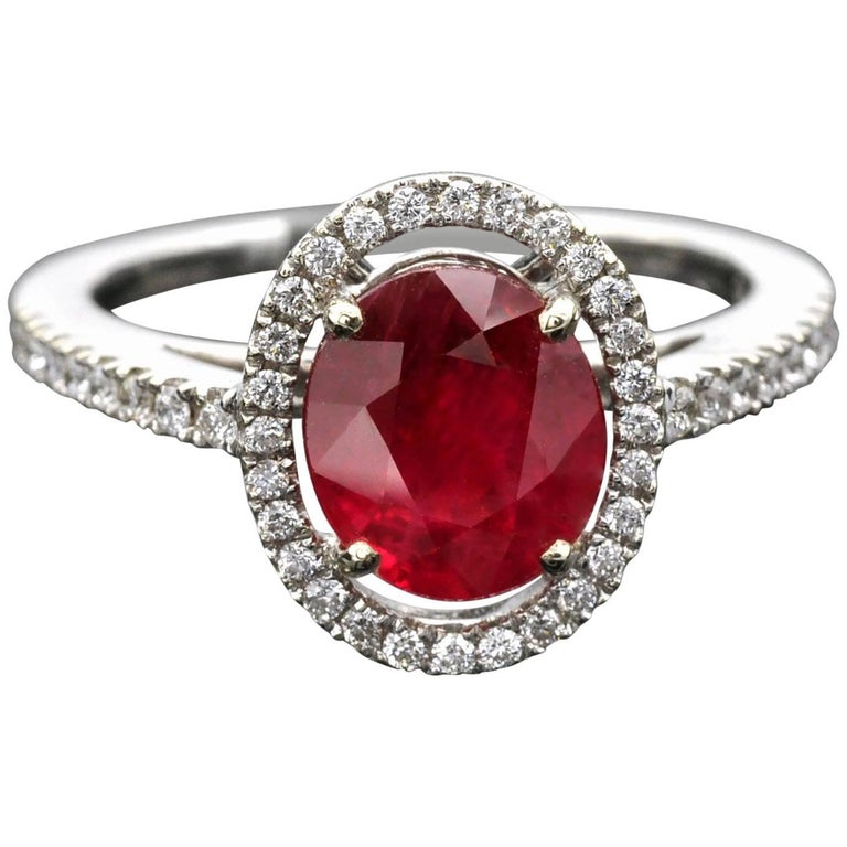 GRAFF 9.44 carat Ruby Diamond Ring at 1stdibs