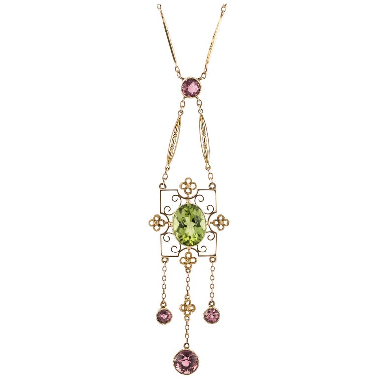 15 Karat Victorian Lavalier at 1stDibs