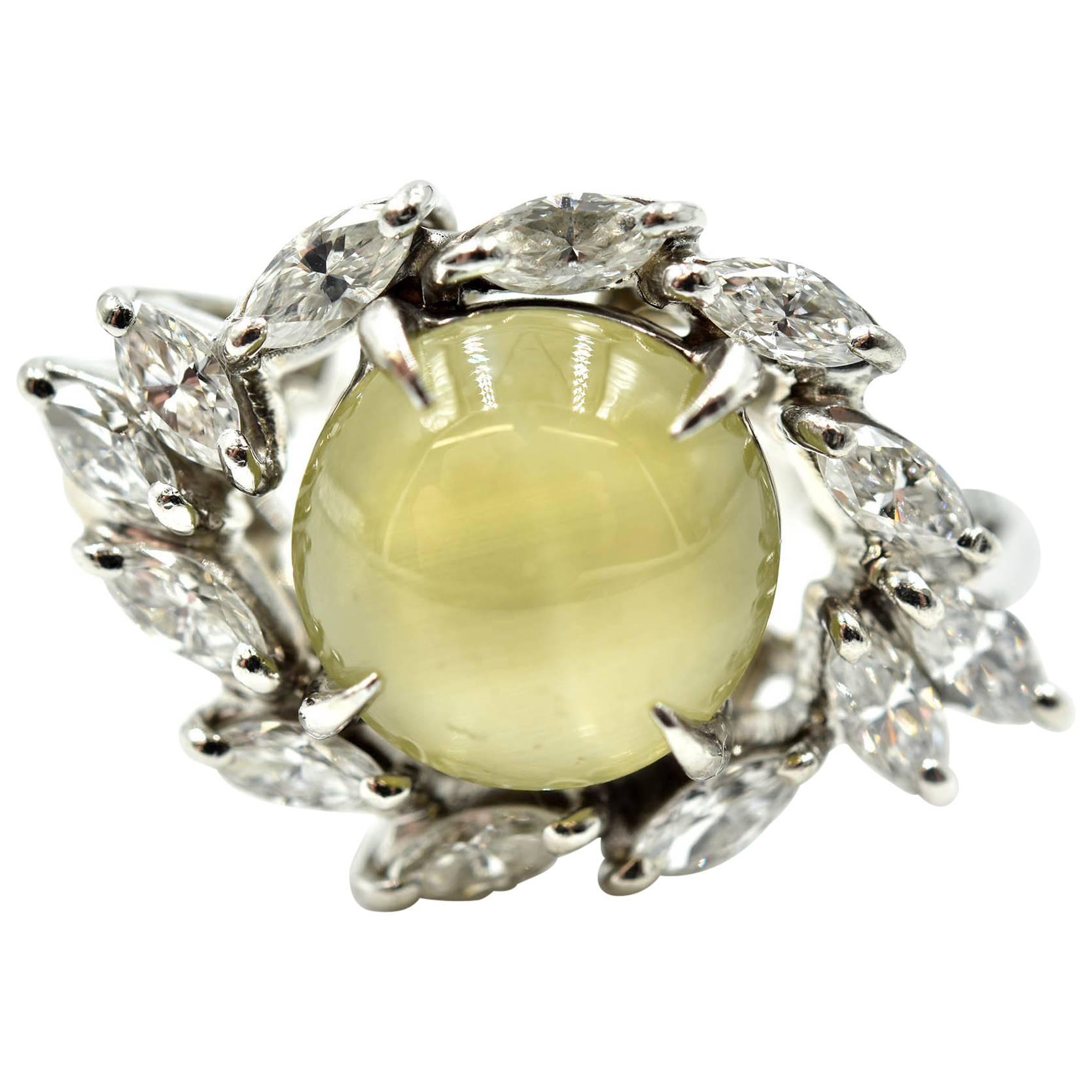 Antique Chrysoberyl Ring at 1stDibs