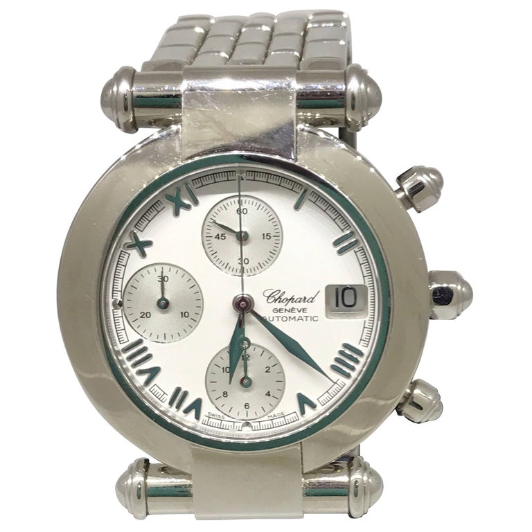 Chopard Imperial Stainless Steel White Dial Automatic Chronograph ...