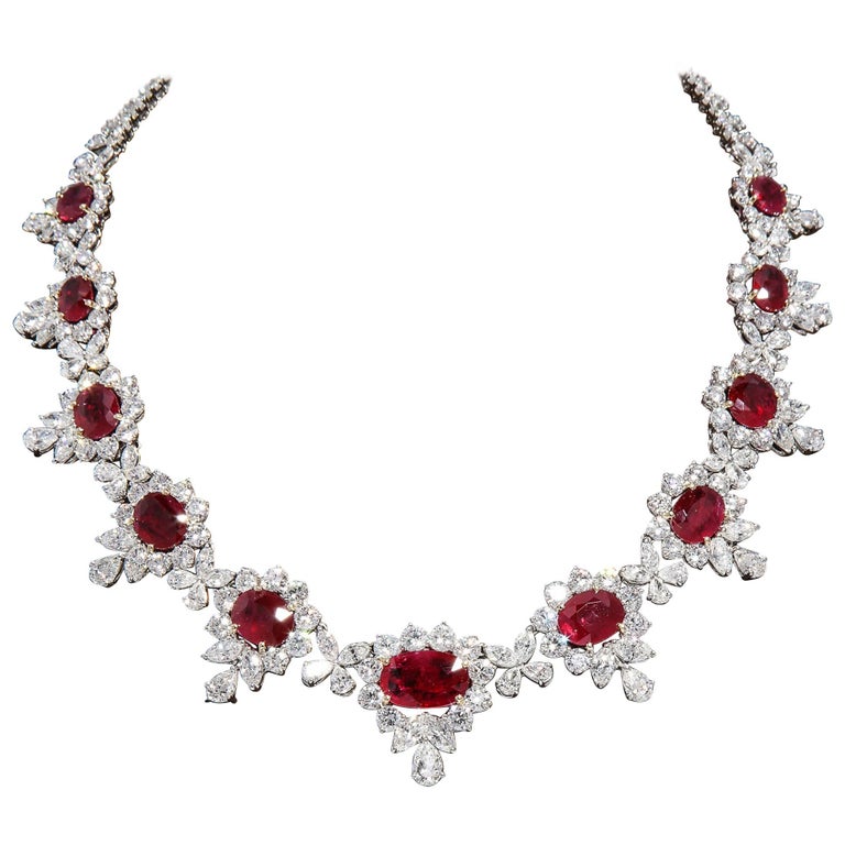 Ruby Diamond Necklace Designs Ruby Diamond Necklace Designs