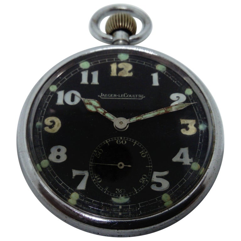 1940 Jaeger-LeCoultre Pocket Watch For Sale at 1stDibs