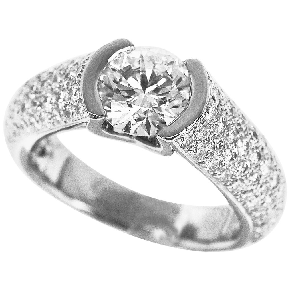 Cartier Diamond Ring, 5.15 carats at 1stDibs