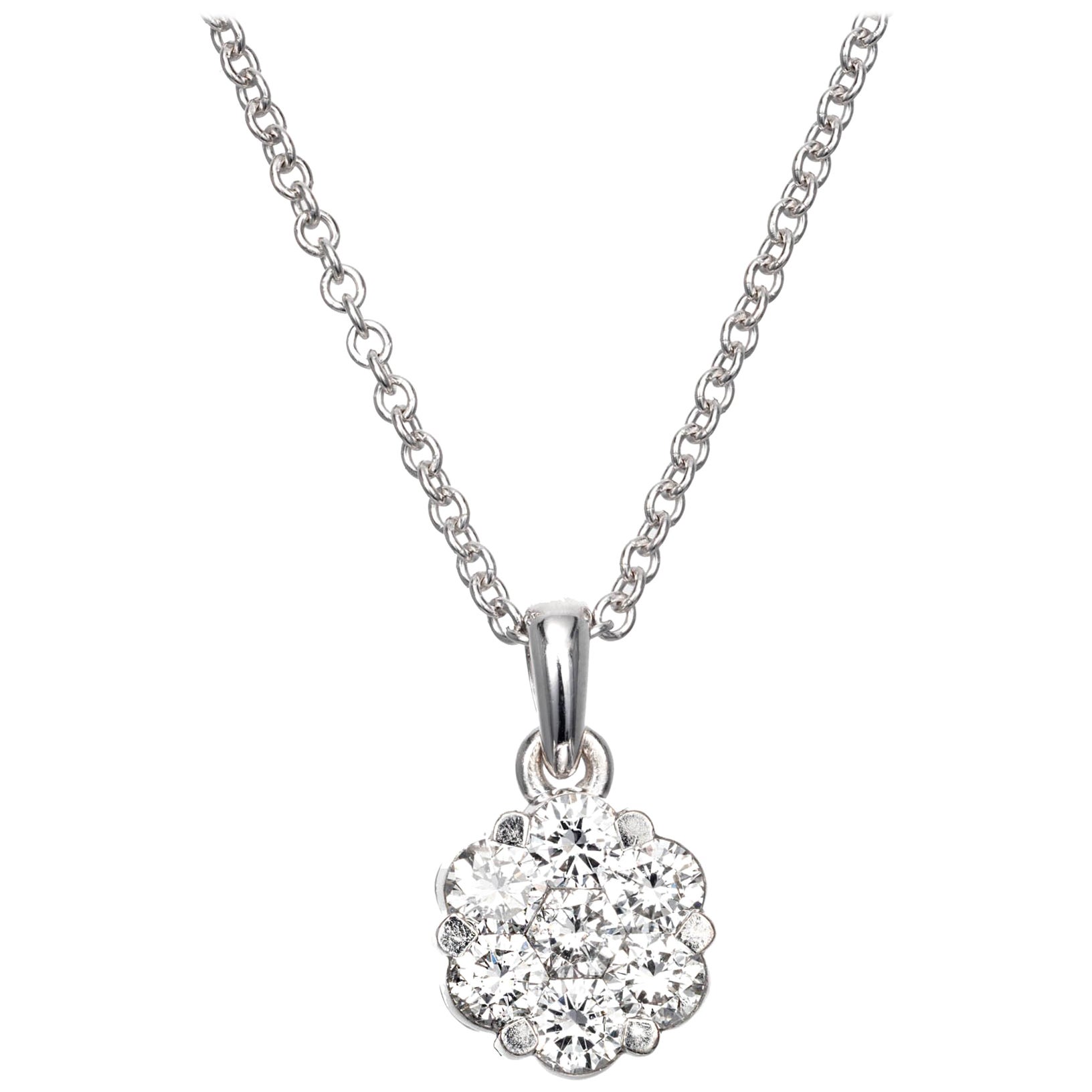 Chanel Comete Diamond Gold Necklace at 1stDibs