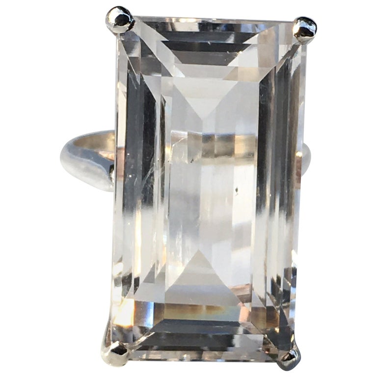 Mountain Rock Crystal Ring at 1stDibs | rock crystal rings