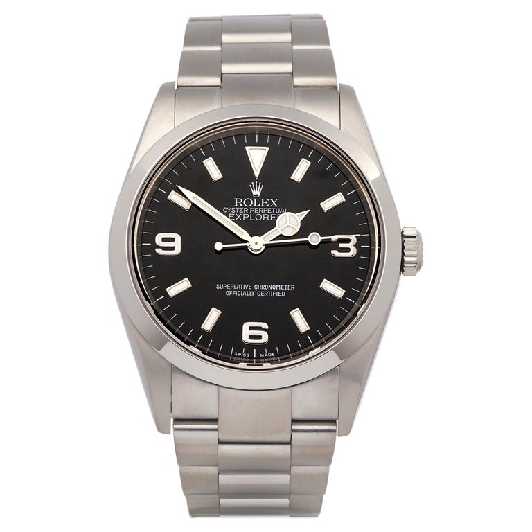 Rolex Explorer I Stainless Steel 114270 at 1stDibs | 114270 rolex ...