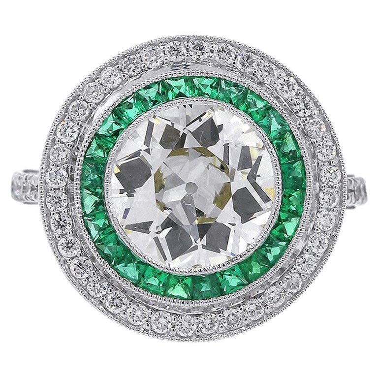 CARTIER Emerald Cut Diamond Signet Ring at 1stDibs