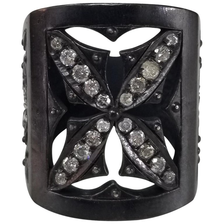 Diamond "Tuscany" Ring For Sale at 1stDibs