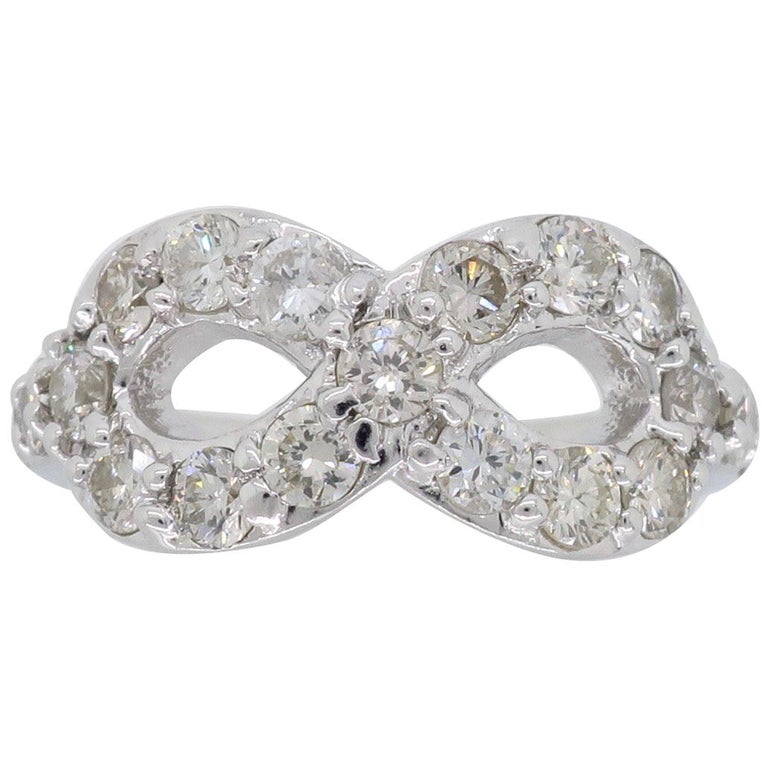 Infinity Symbol 2.50 Carat Eternity Ring at 1stDibs | symbol of carat