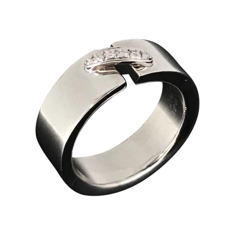 Chaumet Lien Link Diamonds White Gold Band Ring at 1stDibs | chaumet ...