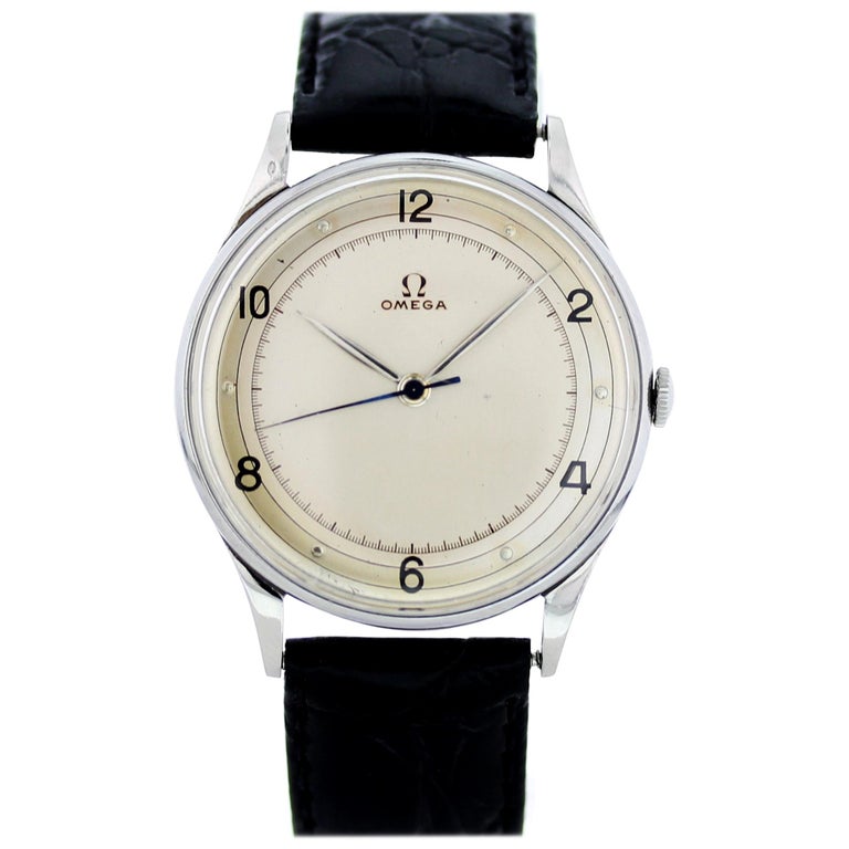 Omega Sector Dial Vintage Watch at 1stDibs
