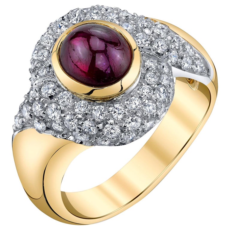 Ruby and Diamond Ring at 1stDibs