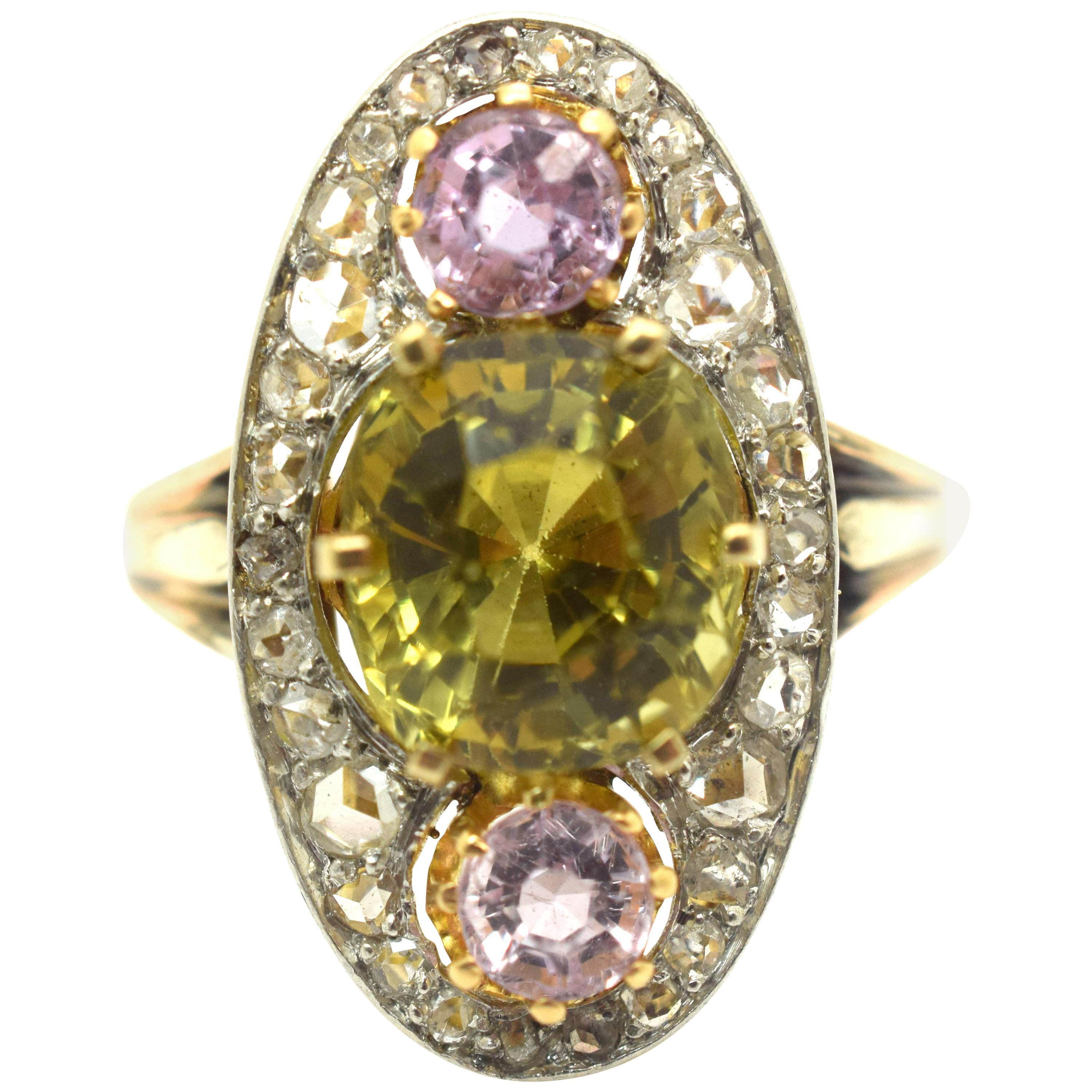 Antique Chrysoberyl Jewelry & Watches - 45 For Sale at 1stdibs