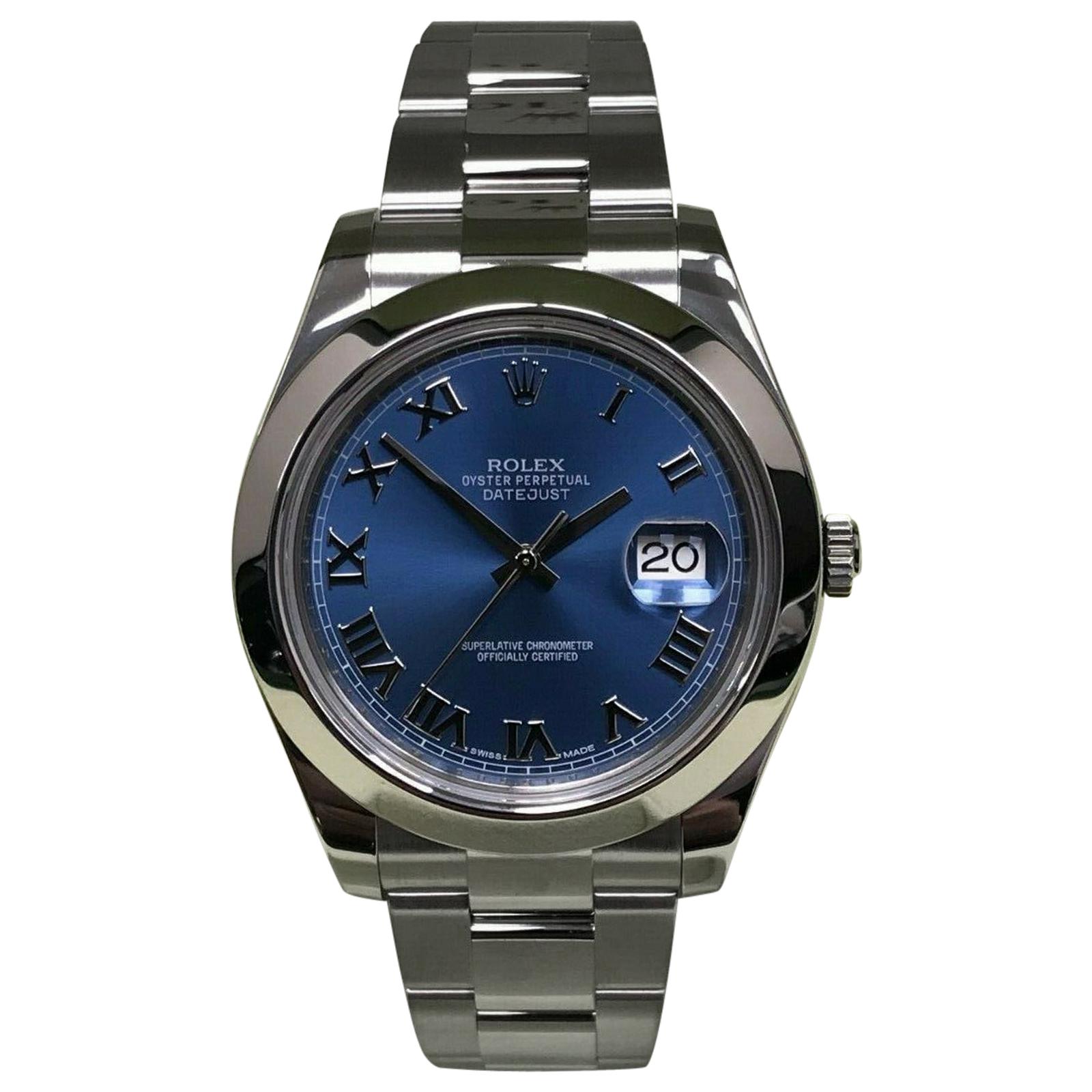 Blue Face Datejust 41mm - 2 For Sale on 1stDibs | blueface datejust ...