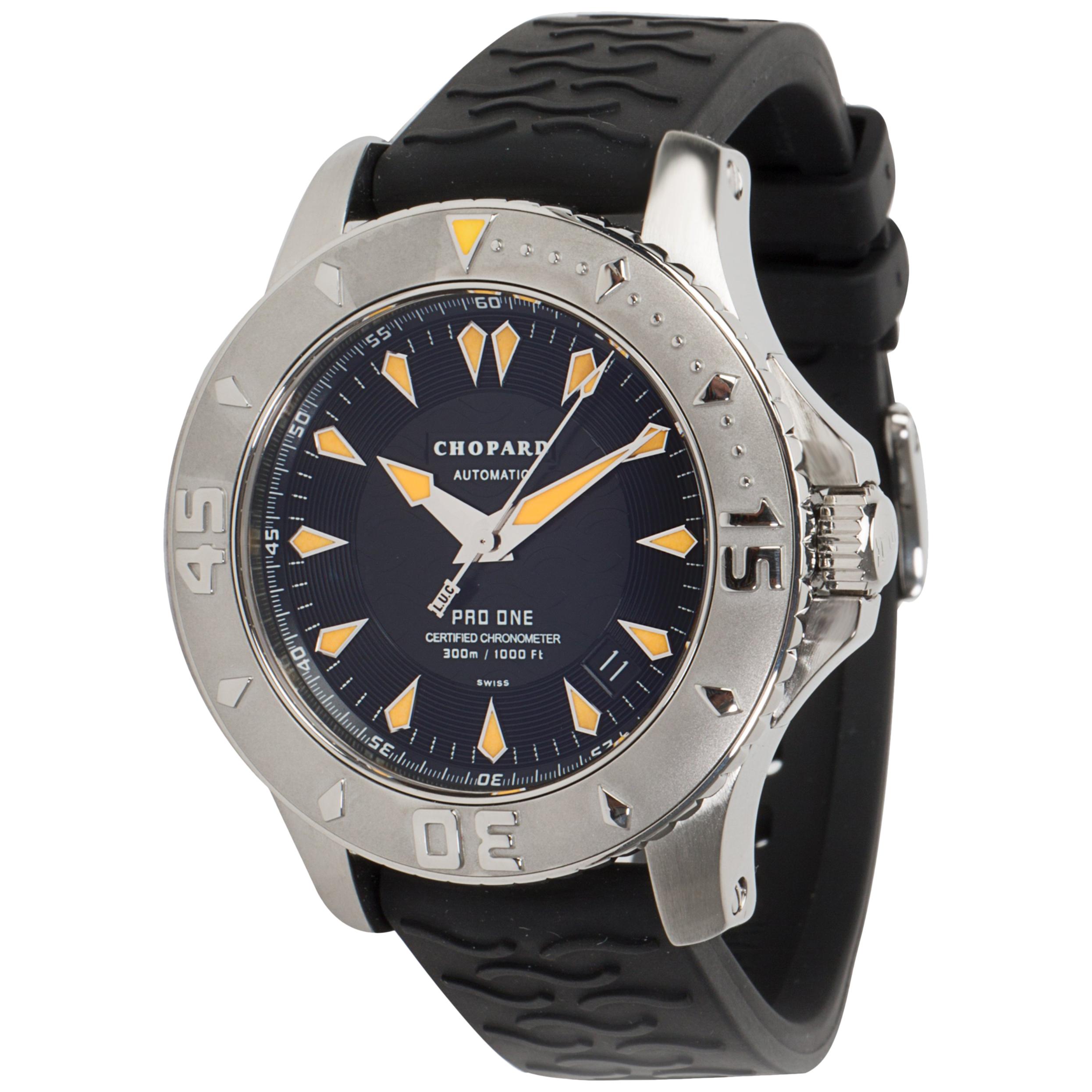 Chopard L.U.C. Pro One 16/8912/1 Men's Watch in Stainless Steel For Sale at 1stDibs | chopard ...