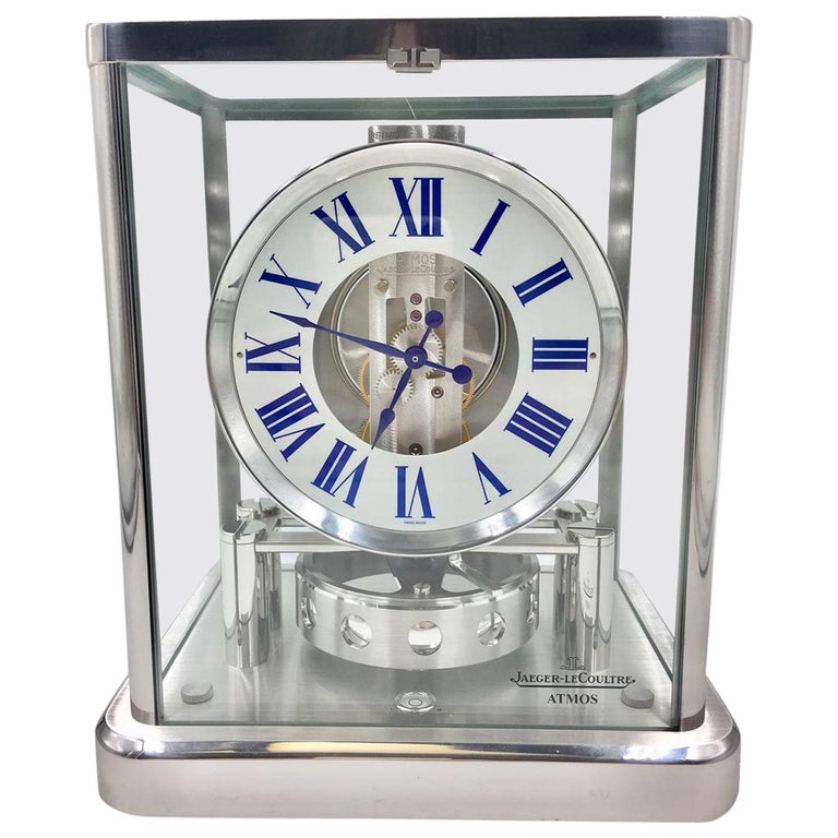 Jaeger-LeCoultre Atmos Classique Phases De Lune Desk Clock For Sale at ...