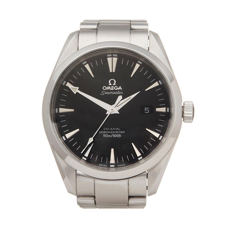 Omega Seamaster Aqua Terra Stainless Steel 2503.50.00 Wristwatch at ...