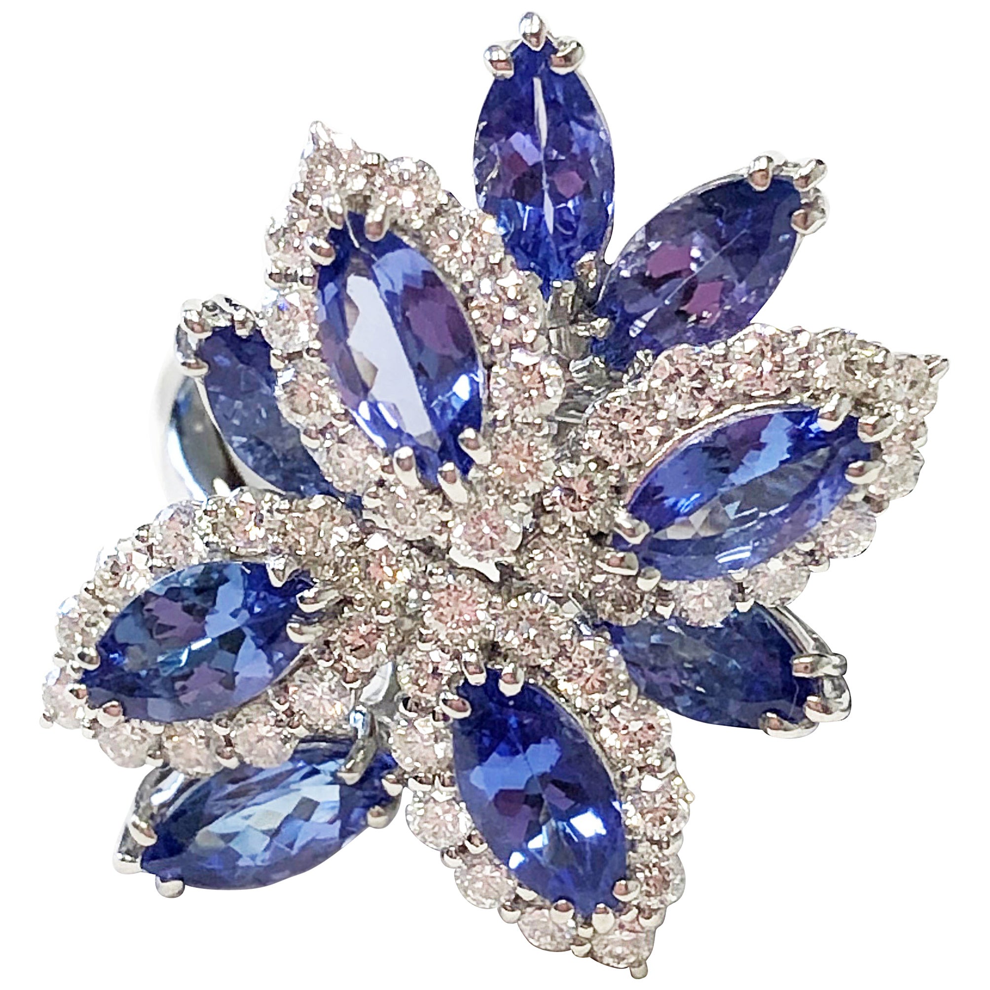 Miriam Haskell Pearl Fringe Ring For Sale at 1stDibs