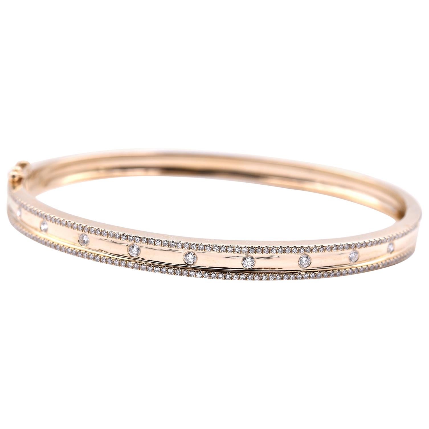 Antique 14k Gold Bangles - 512 For Sale at 1stdibs
