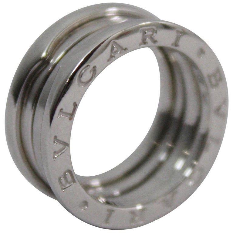 Bulgari Bzero Ring in White Gold at 1stDibs