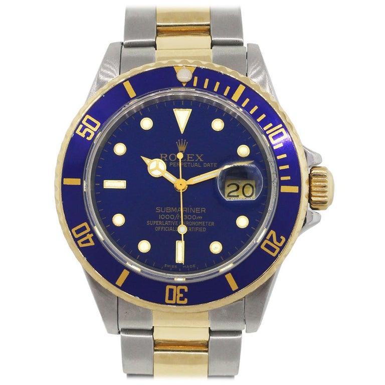 Rolex 16803 Submariner Wristwatch at 1stDibs