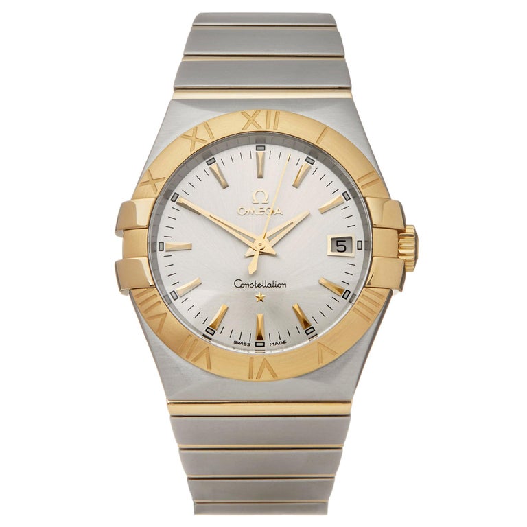 Omega Constellation Stainless Steel and 18K Yellow Gold 12320356002002 ...