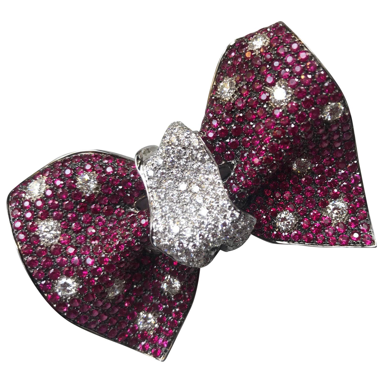 Two-Piece Large Gold Iris Brooch Flower Petal Choker Necklace Parure ...