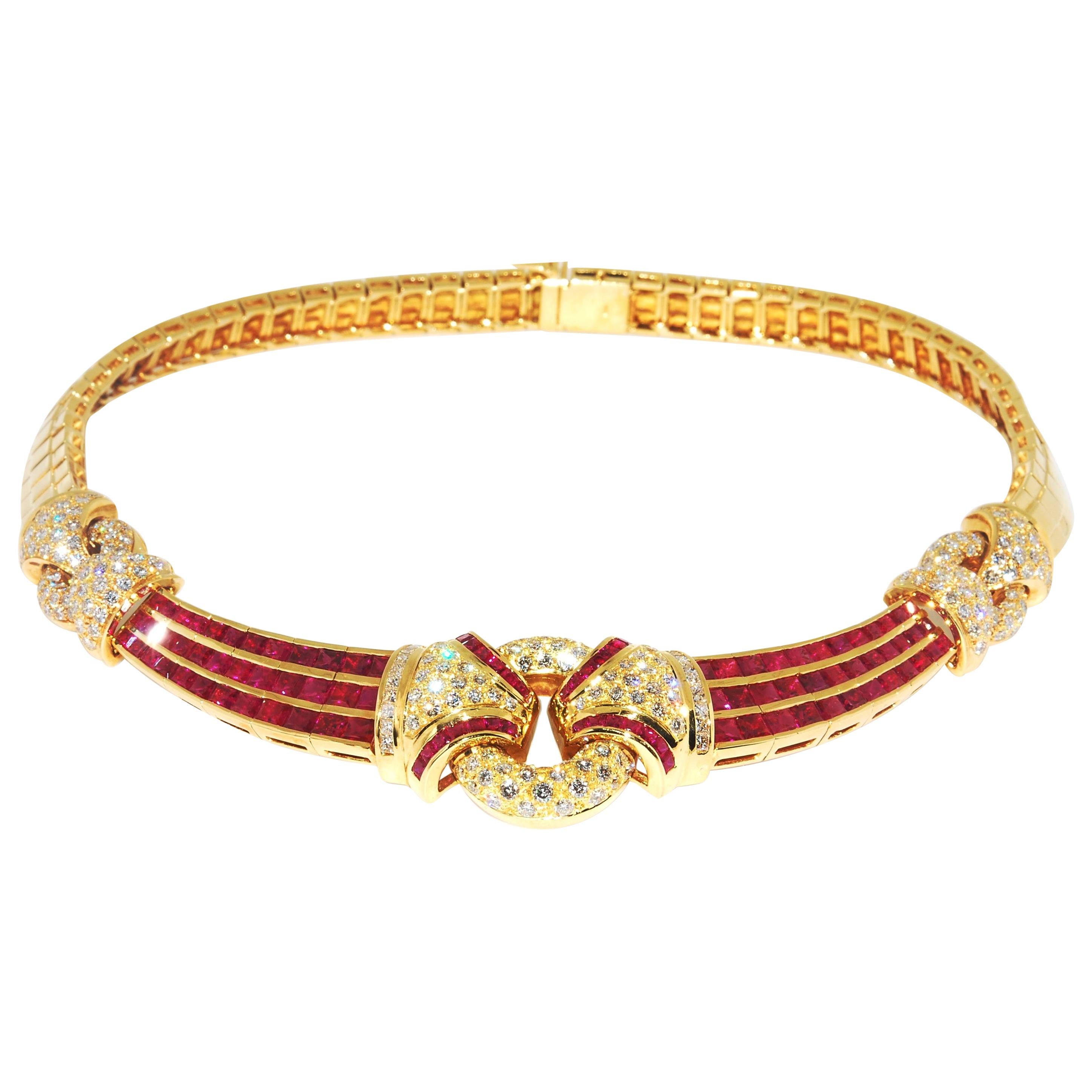 Antique Ruby Necklaces - 1,102 For Sale at 1stdibs