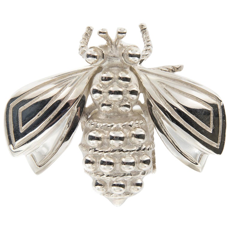 Vintage Tiffany and Co. Sterling Silver Bumble Bee Brooch at 1stDibs ...