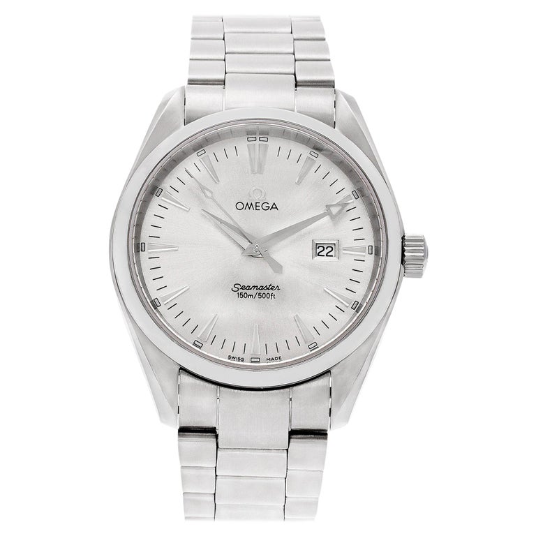 Certified Authentic Omega Seamaster 1740, Silver Dial For Sale at 1stDibs