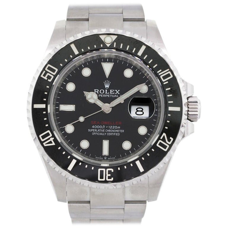 Rolex 126660 Sea-Dweller Wristwatch at 1stDibs