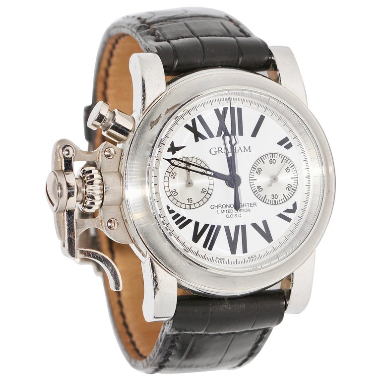 Chronographe chronographe Graham Chronofighter en platine, édition ...