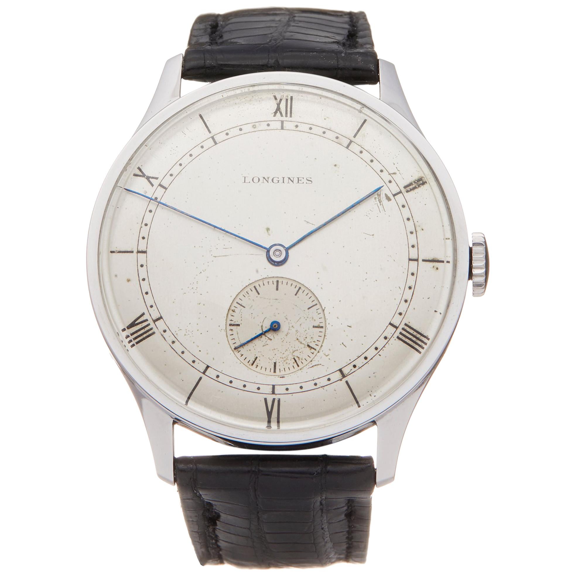 Longines Vintage Stainless Steel C.1268Z at 1stDibs