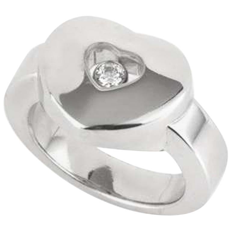 Chopard Happy Diamond Heart Ring at 1stDibs