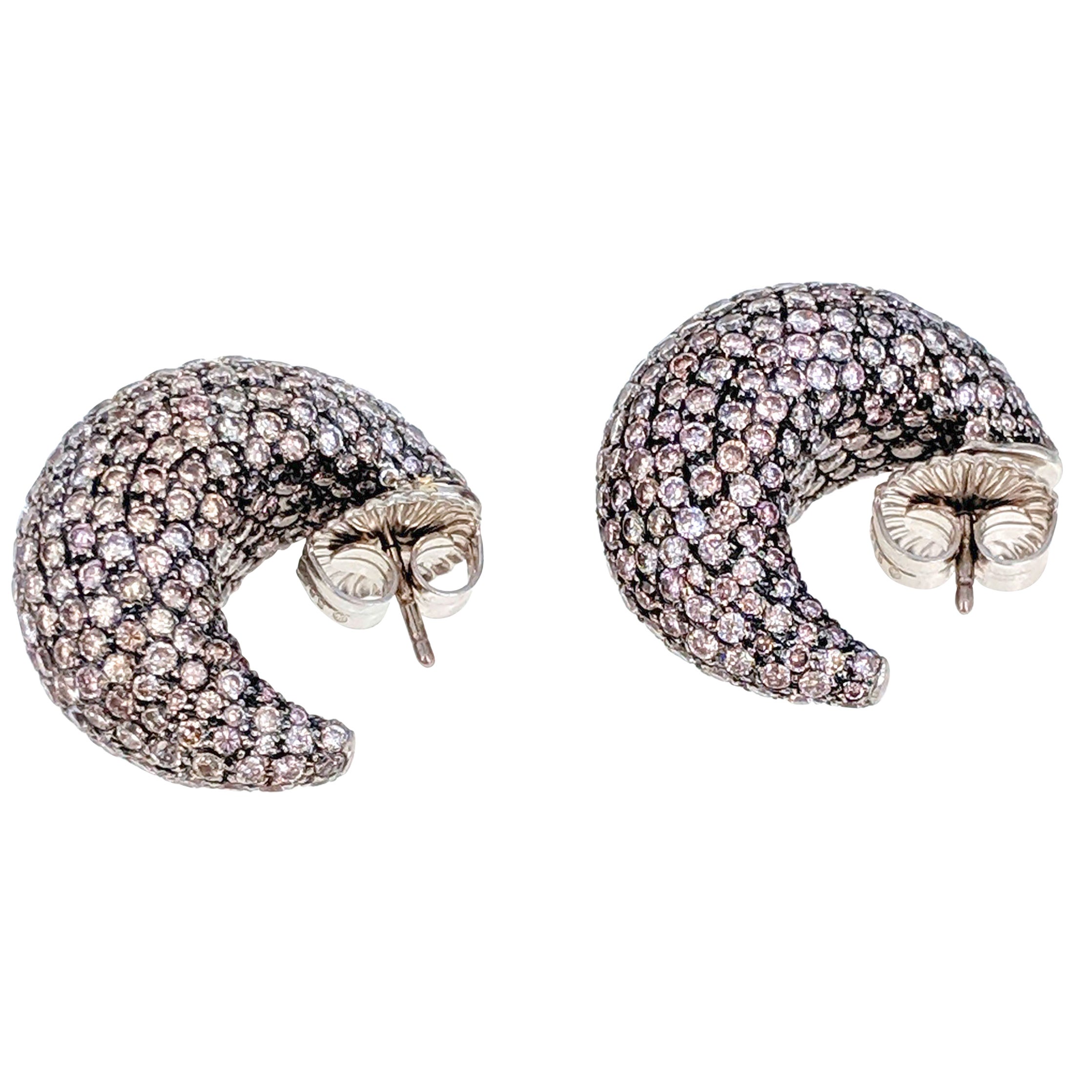 Gold Half Hoop Earrings For Sale at 1stDibs