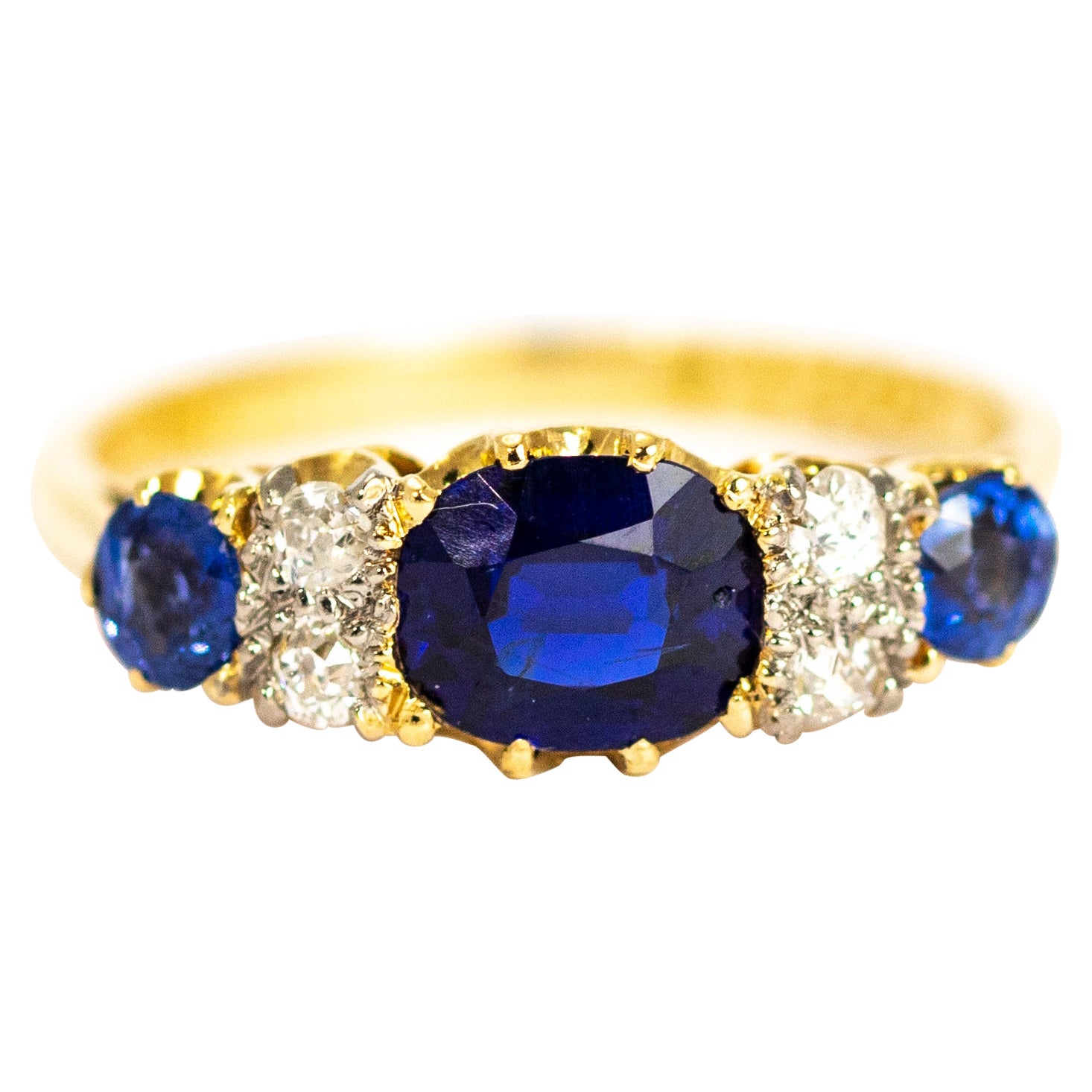 Clogau Welsh 18 Carat Gold and Diamond Evolutionary Tree Ring at 1stDibs