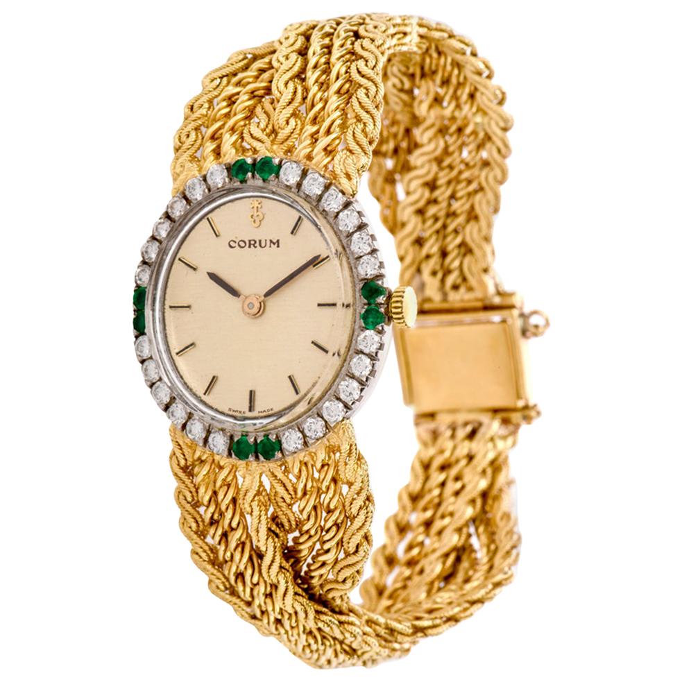 Corum Sugar Cube Diamond Quartz Watch at 1stDibs | corum sugar cube ...