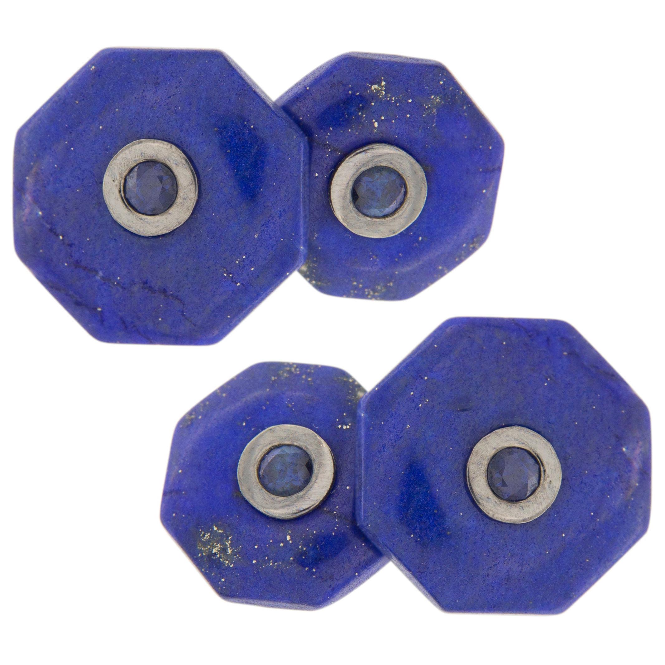 Audemars Piguet Royal Oak 18 Karat Yellow Gold Octagonal Cufflinks at ...